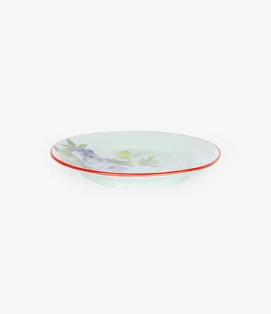 floral earthenware tableware